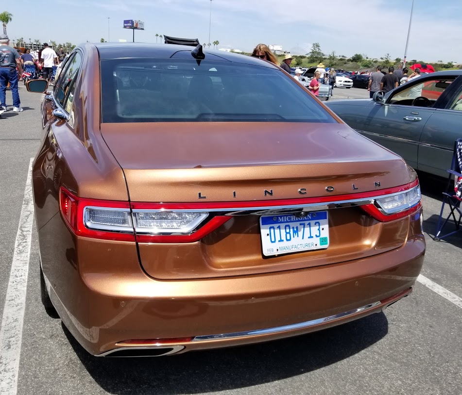 Continental rear view | Lincoln and Continental Owner's Club - Western ...