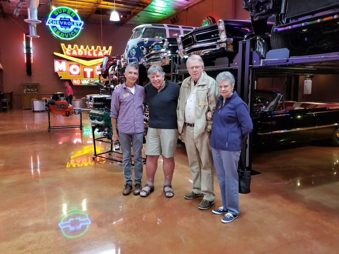 Jim Ayres, Arv Larson, Jim and Carol HIggs | Lincoln and Continental ...